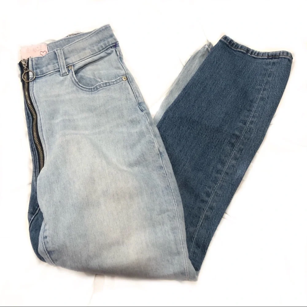 REVICE | Jeans | Revice Yingyang Crop Jean Tokyo Wash High Rise Zip ...